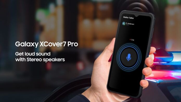 Galaxy Xcover 7 Pro: baterie înlocuibilă și cameră de 50MP